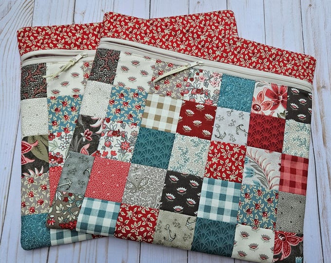 Cross Stitch Project Bag Patchwork Project tradewinds - Etsy