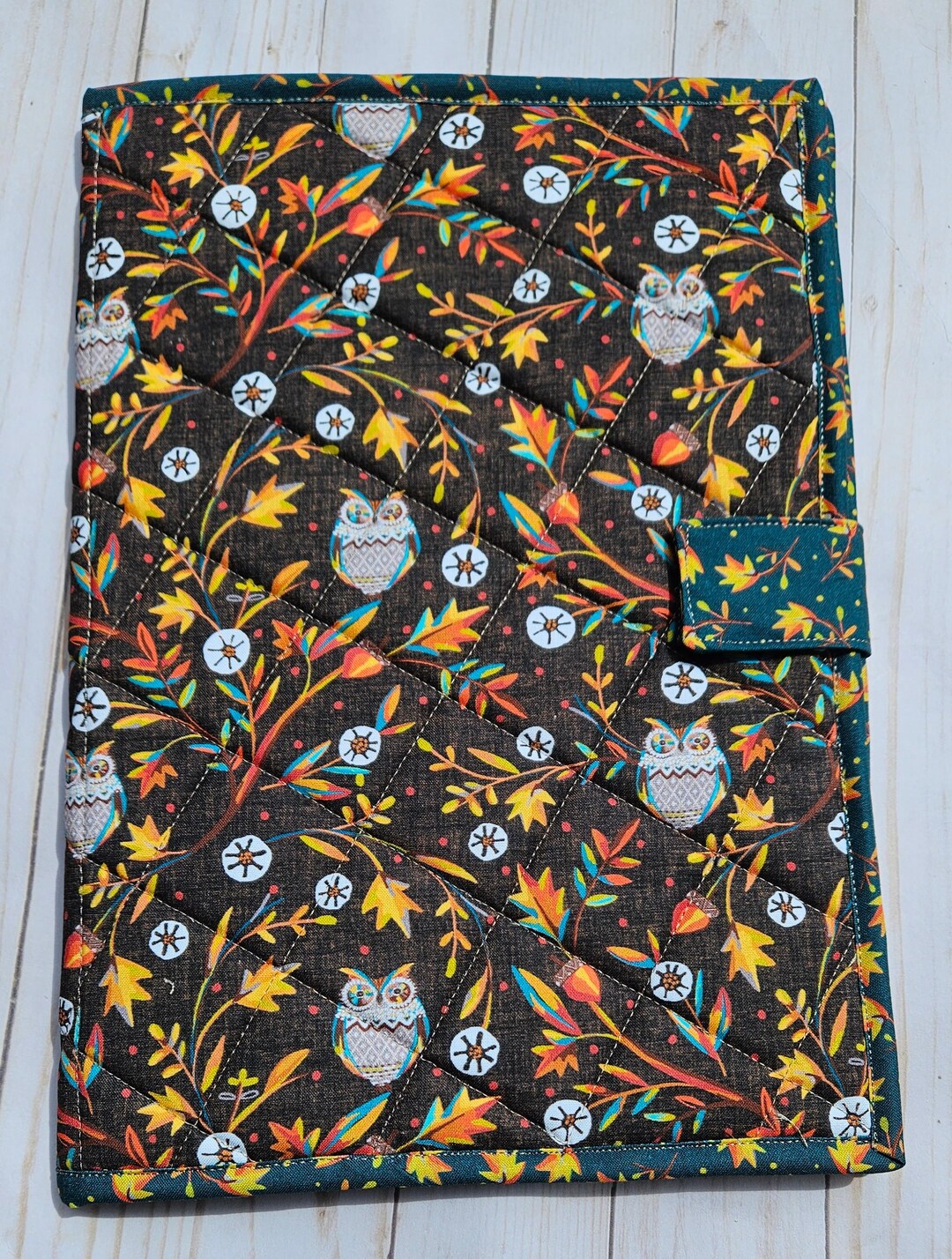 Owls Folder Quilted Cross Stitch Project Bag " Hallo Fall" - Etsy