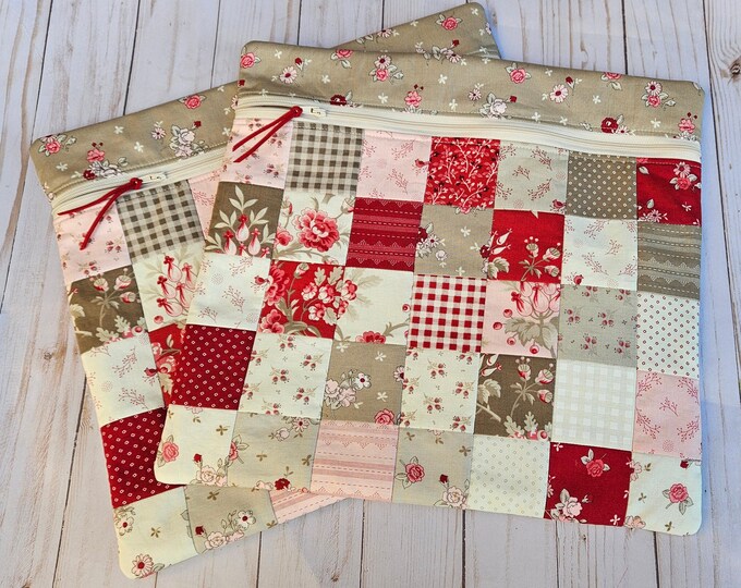 Cross Stitch Project Patchwork Bag Craft Project Bag sugarberry for ...