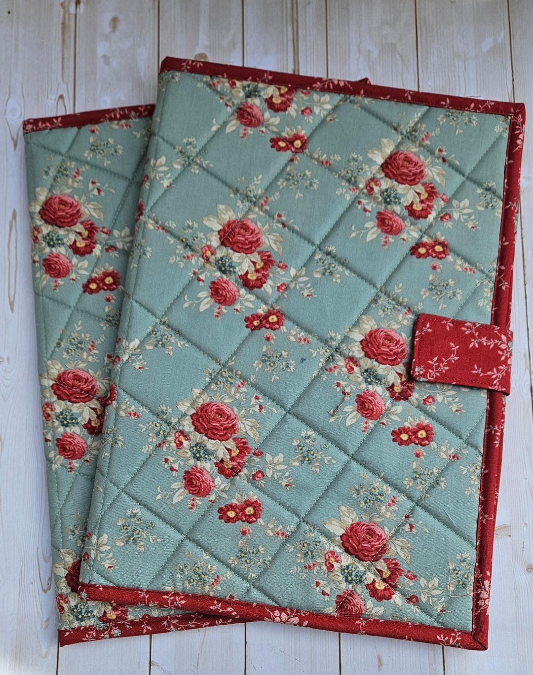 Folder Quilted Cross Stitch Project Bag "merry Little Christmas" Tilda ...