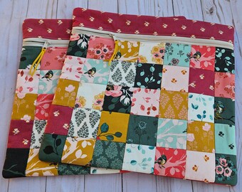 Patchwork Cross Stitch Project Bag Jelly & Jam by Joanna Figueroa - Etsy