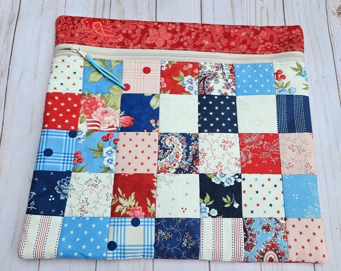 Cross Stitch Project Bag Patchwork Project " Isabella" - Etsy