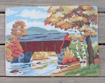 Fall Paint by Number - Etsy