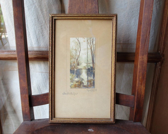 Charles Higgins Hand Colored Pencil Signed Photograph Early 1900's ...