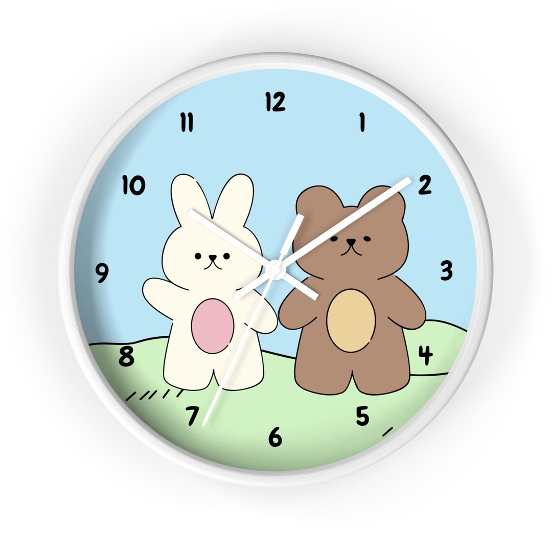 Cute Animal Clock - Wall Decor With Animated Animals, Perfect for Kids ...