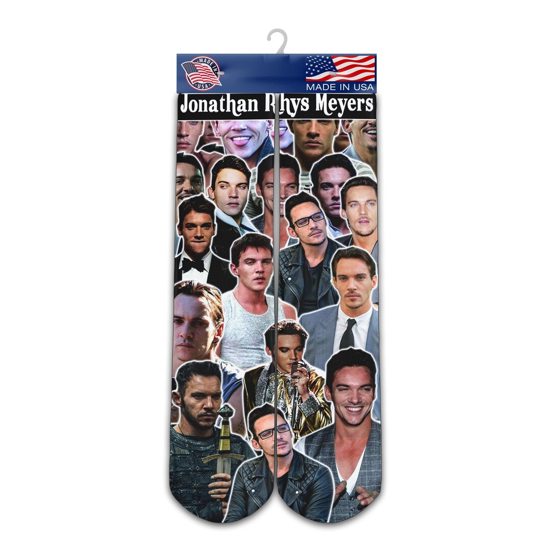 Jonathan Rhys Meyers Socks - Etsy