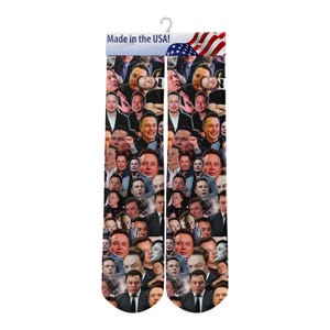 Elon Musk Socks - Etsy