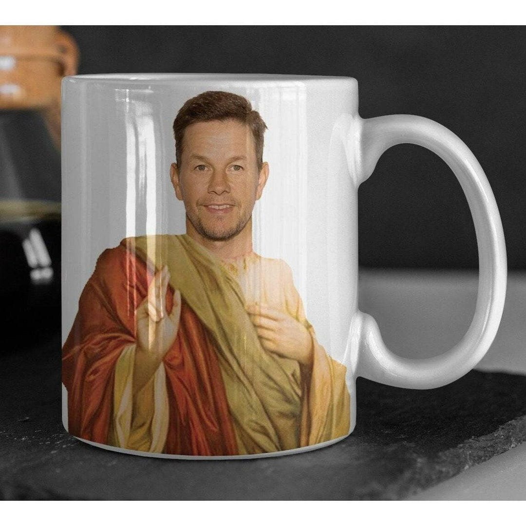 Saint Mark Wahlberg Mug Saint Mark Wahlberg Cup - Etsy
