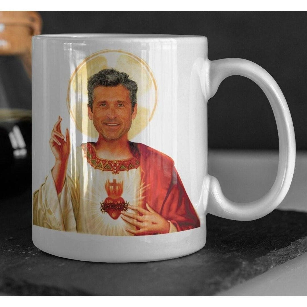 Saint Patrick Dempsey Mug Patrick Dempsey Cup - Etsy