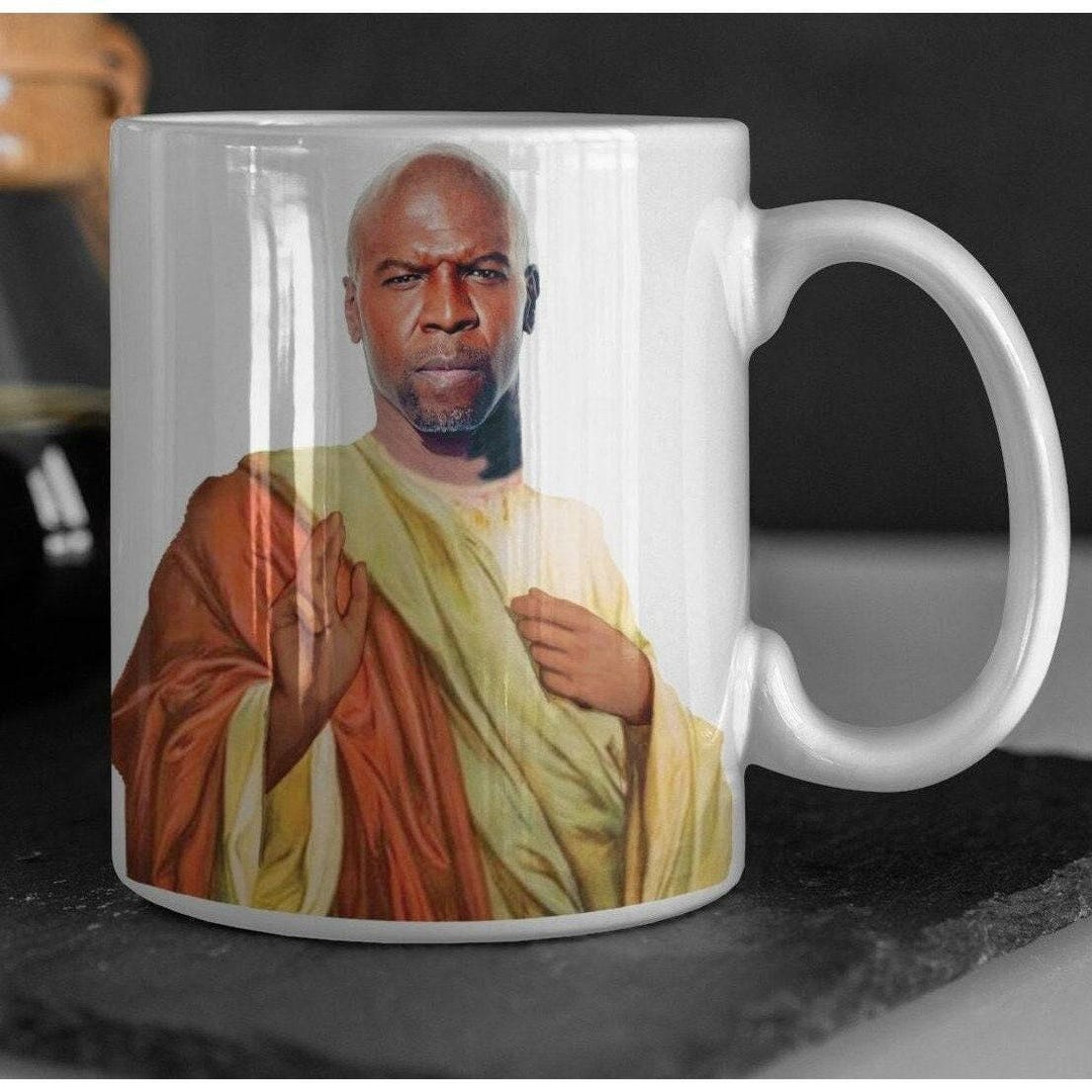 Saint Terry Crews Mug Terry Crews Cup - Etsy