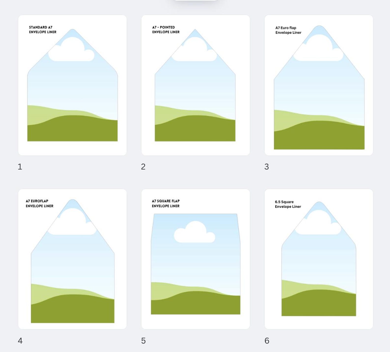 Editable Envelope Liner Template: DIY Stationery Design (canva Digital ...