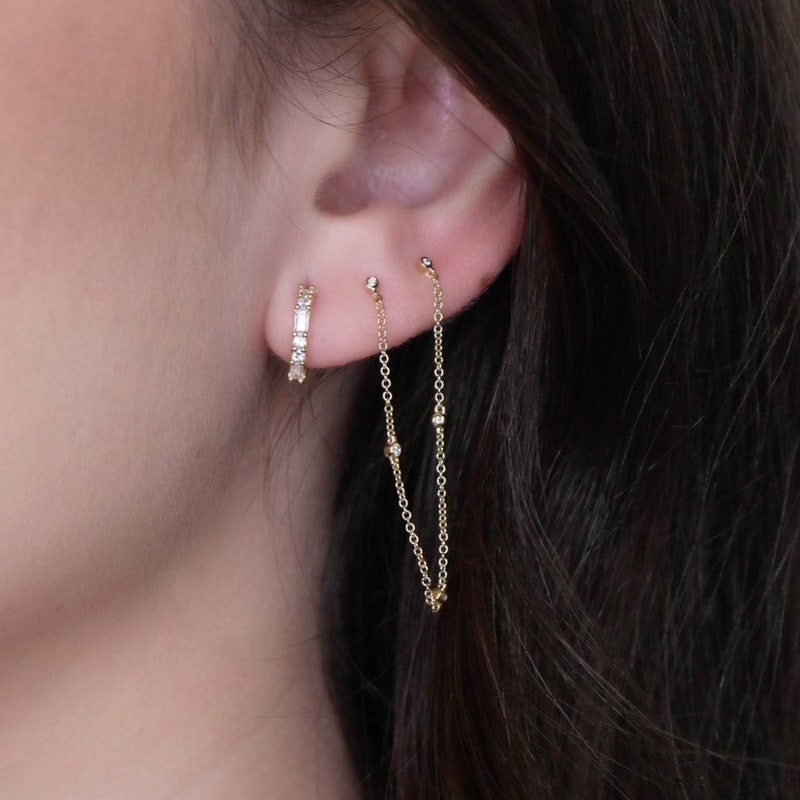 Chain Earring - Etsy