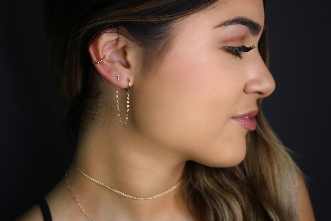 Woven Mesh Chain Choker • 14kt Gold Filled or Sterling Silver - Etsy