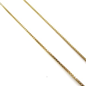 Adjustable Simple Gold Necklace Gold Filled Box Chain Layered Chain ...