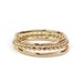 14k Gold Filled Beaded Stack Ring Gold Bead Stack Ring - Etsy