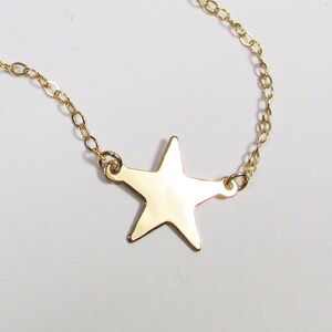 Star Necklace Gold Filled, Rose Gold Filled or Sterling Silver - Etsy UK