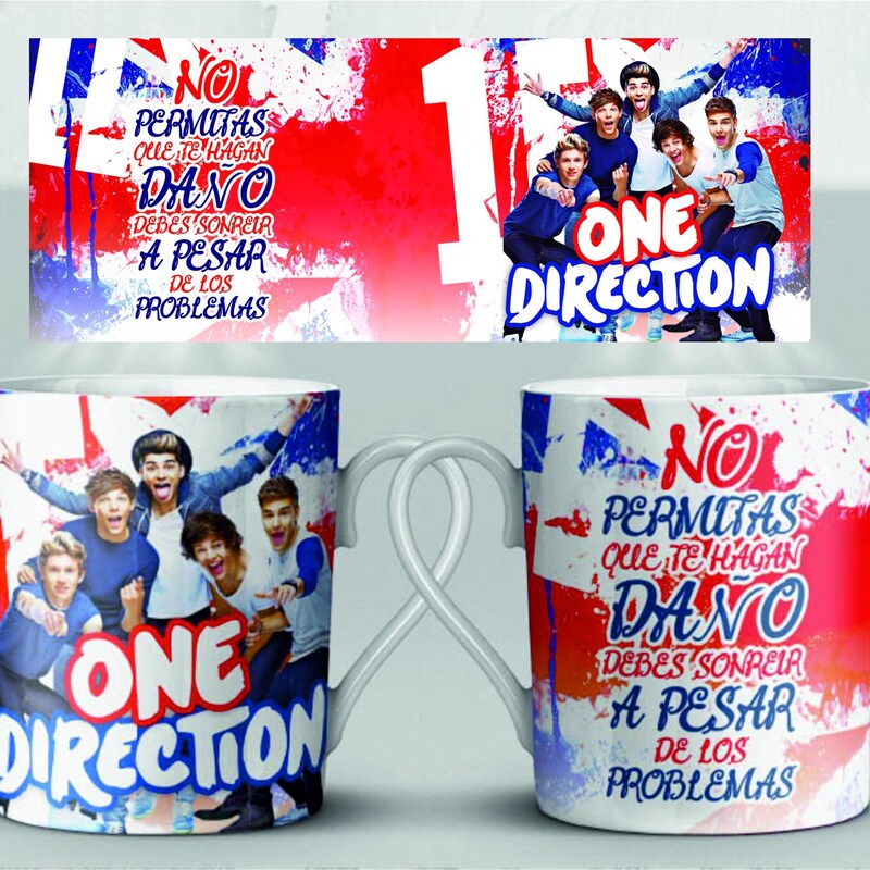 One Direction Mug - Etsy