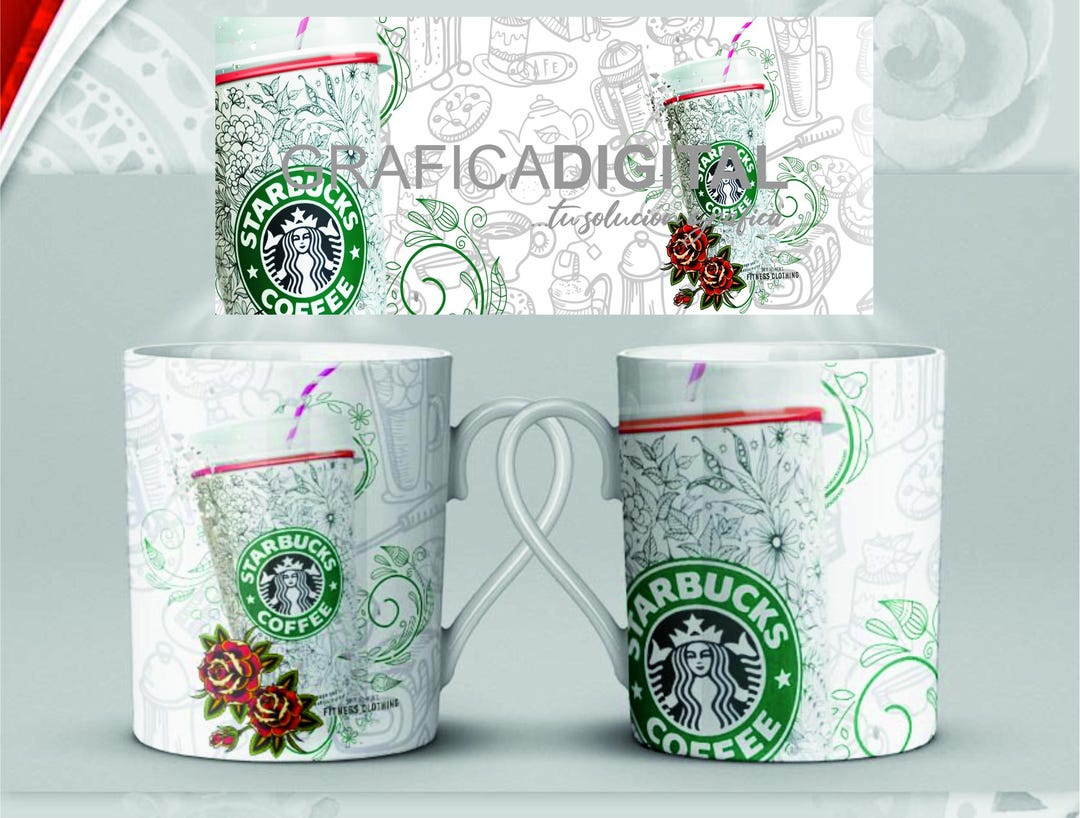 Starbucks Cup Wrap Template - Etsy
