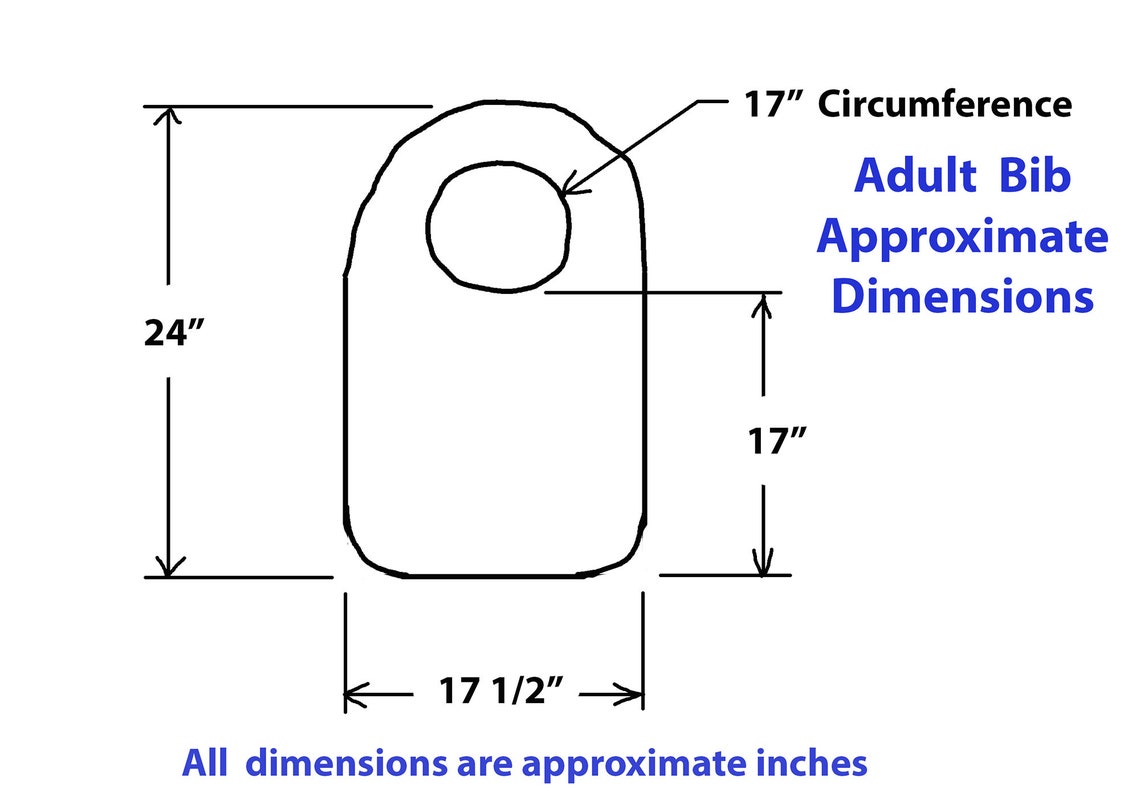 Mens Adult Bibs for Men Bibs Senior Bibs Handmade Adult Bibs Elderly ...