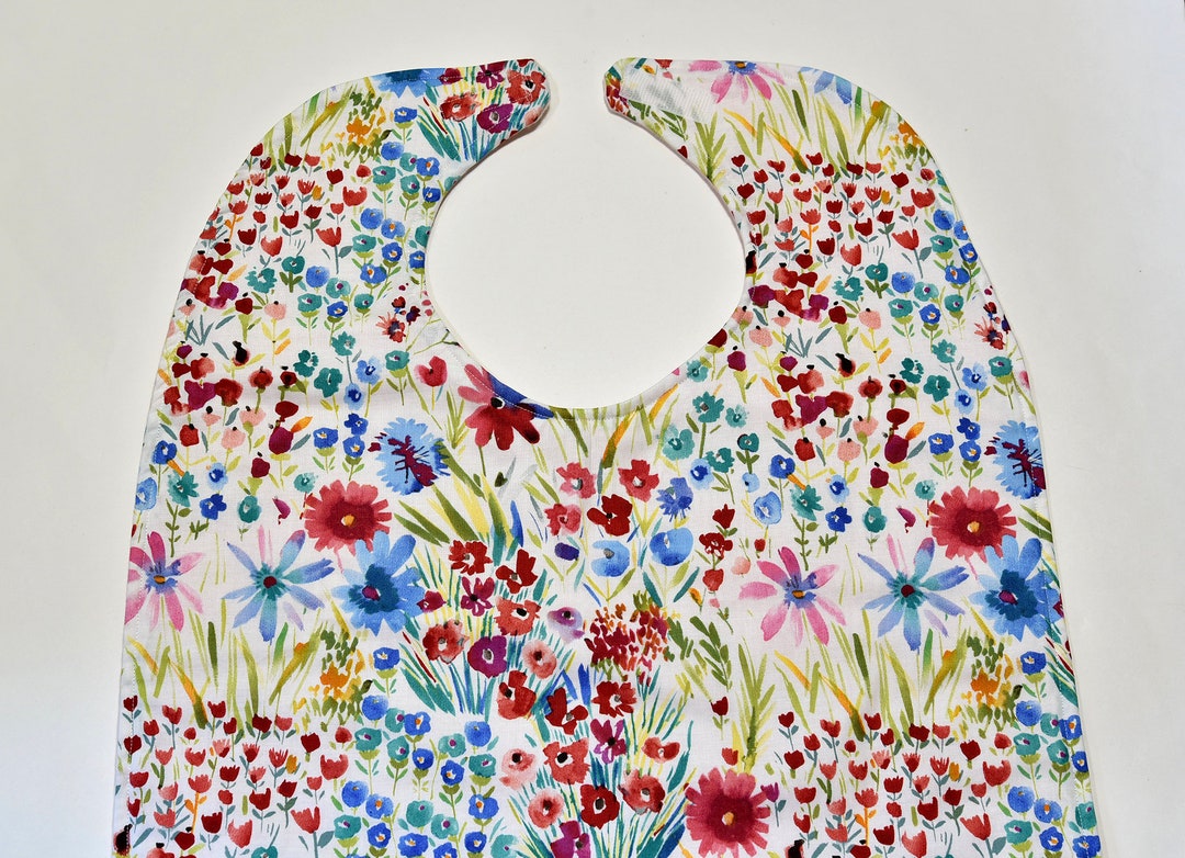 Women Adult Bib for Women Bib Handmade Adult Bibs for Elderly Bib ...