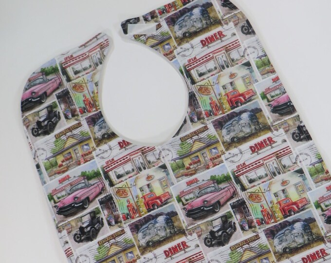 Mens Adult Bib for Adults Handmade Adult Bib for Special Needs Bibs ...