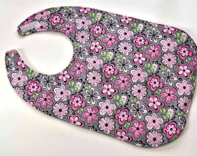 Special Needs Bib for Teens Bibs Boy Youth Bibs Winter Snowmen Disabled ...