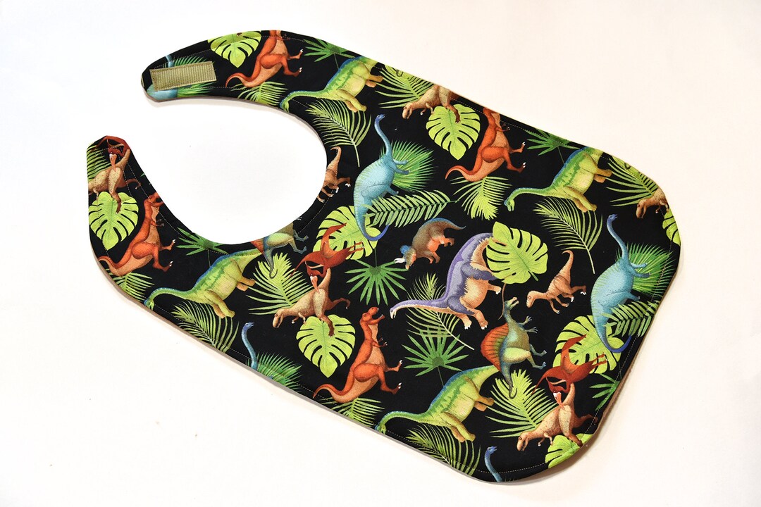 Teens Bib SMALL Youth Bib Dinosaur Special Needs Bibs For - Etsy.de