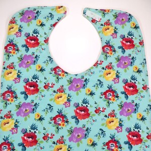 Womens EXTRA LONG Adult Bib Women Bibs Special Needs Bib Colorful ...