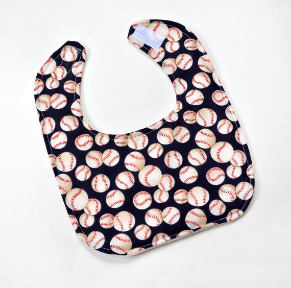 Sports Baby Bib Boy Infant Bib Baseball Baby Bib Baby Items - Etsy