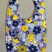 Womens EXTRA LONG Adult Bib Women Bibs Special Needs Bib Flowers Senior ...