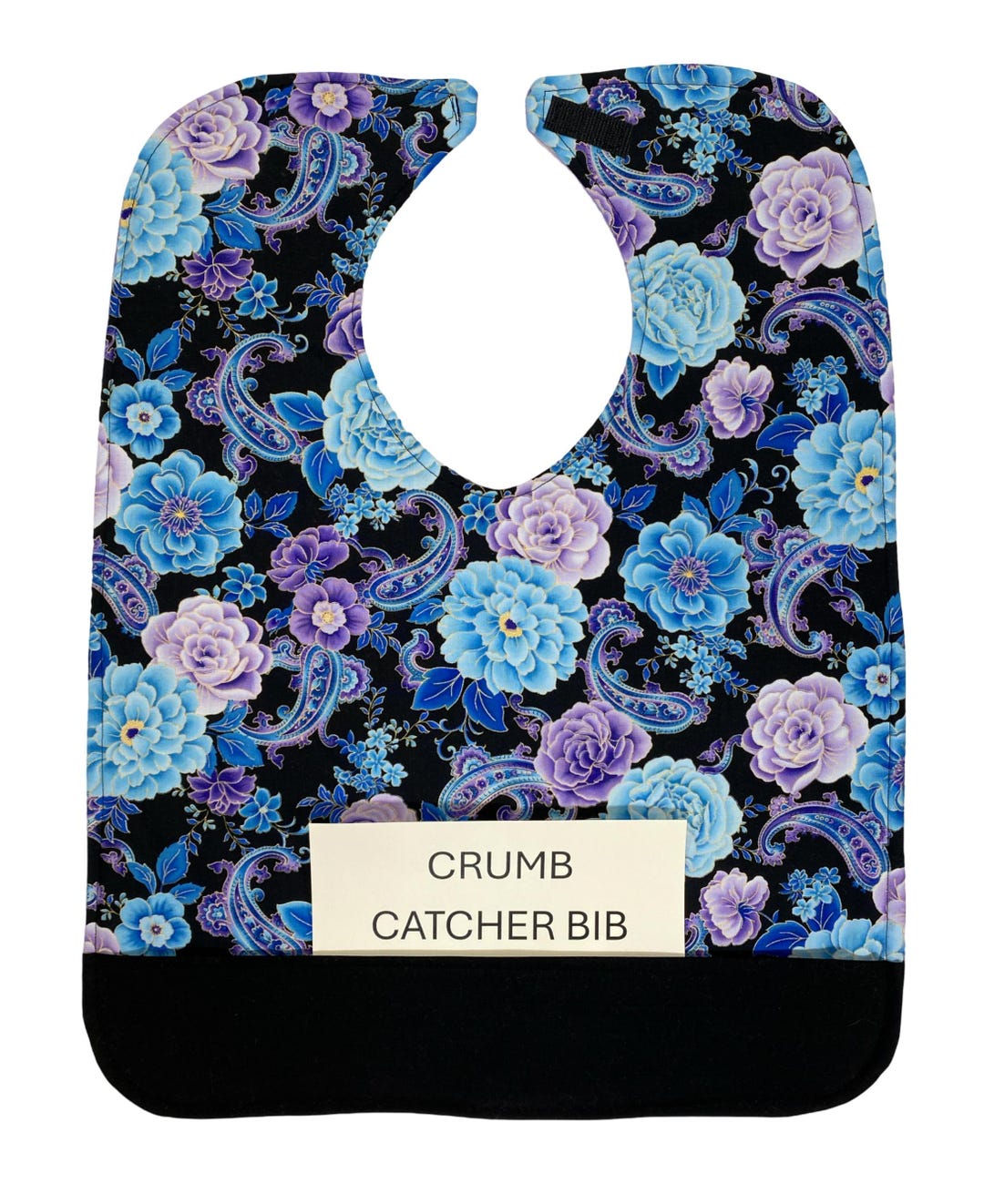 Adult Crumb Catcher Women Adult Bibs for Women Flower Grandma Gift ...