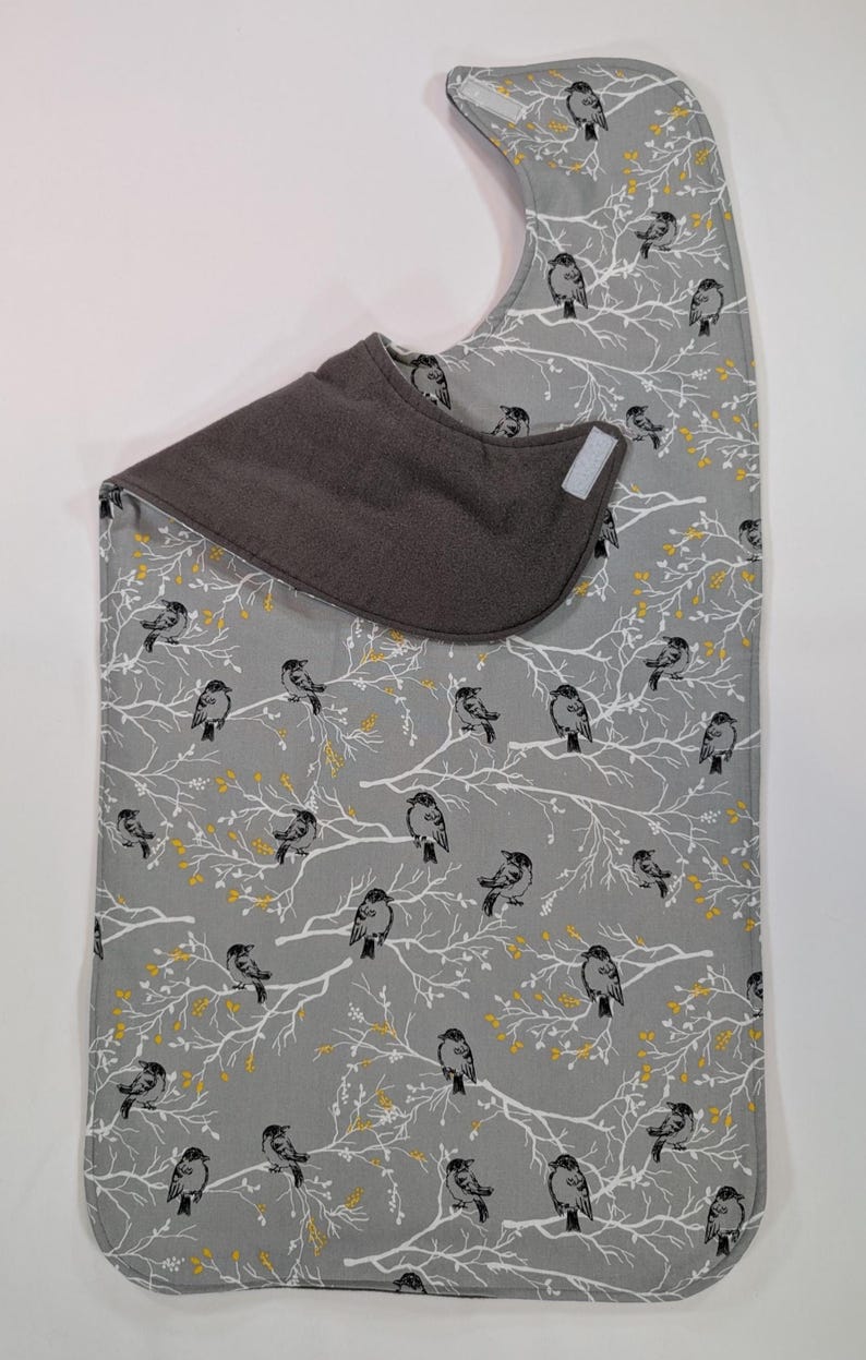 Womens EXTRA LONG Adult Bib Women Bibs Special Needs Bib Senior Gift ...