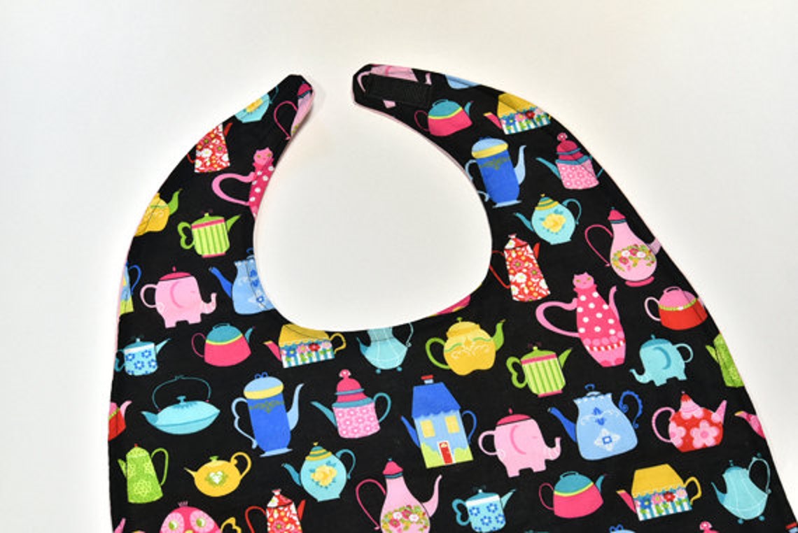 Adult Bibs for Women Bibs Handmade Colorful Tea Cups Special - Etsy