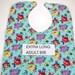 Womens EXTRA LONG Adult Bib Women Bibs Special Needs Bib Colorful ...