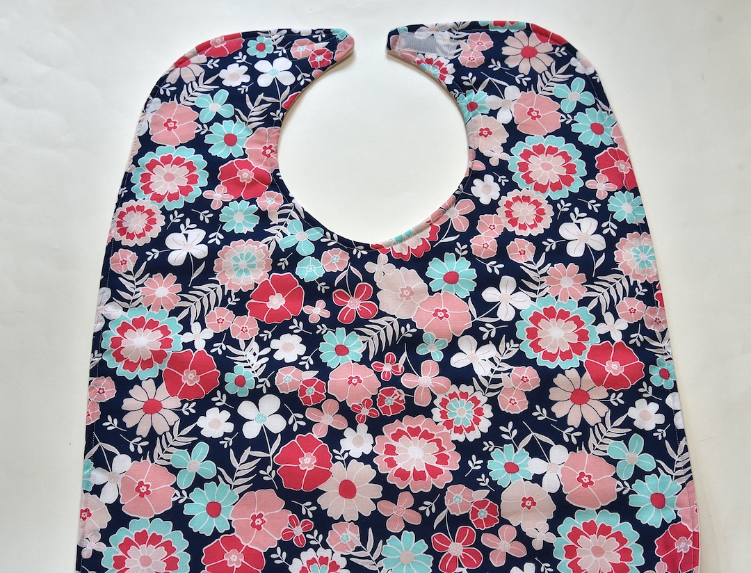 Women Adult Bib Women Bib Handmade Adult Bib for Elderly Bib Handicap ...