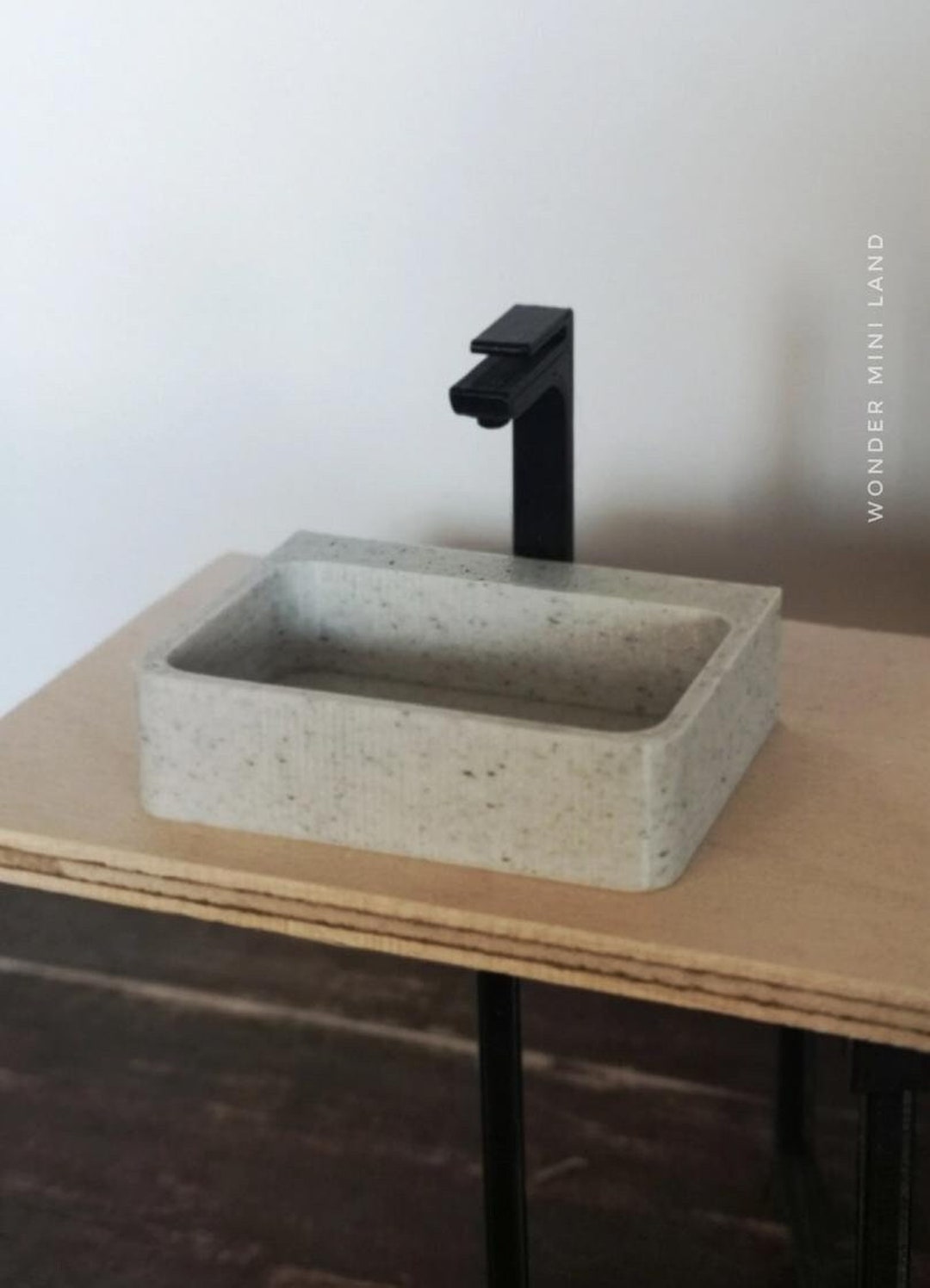Miniature Wash Basin or Sink, Miniatures 1:12th Scale, Dollhouse ...