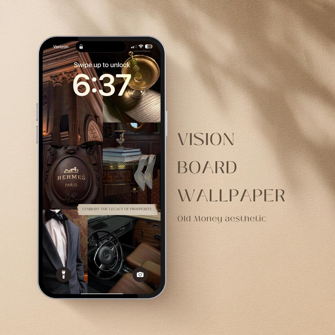 Old Money Aesthetic iPhone Wallpaper Art Rich Lifestyle Vision Board ...