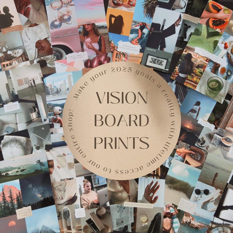 Whole Shop Vision Board Image Bundle – Lifetime Access to Printable ...
