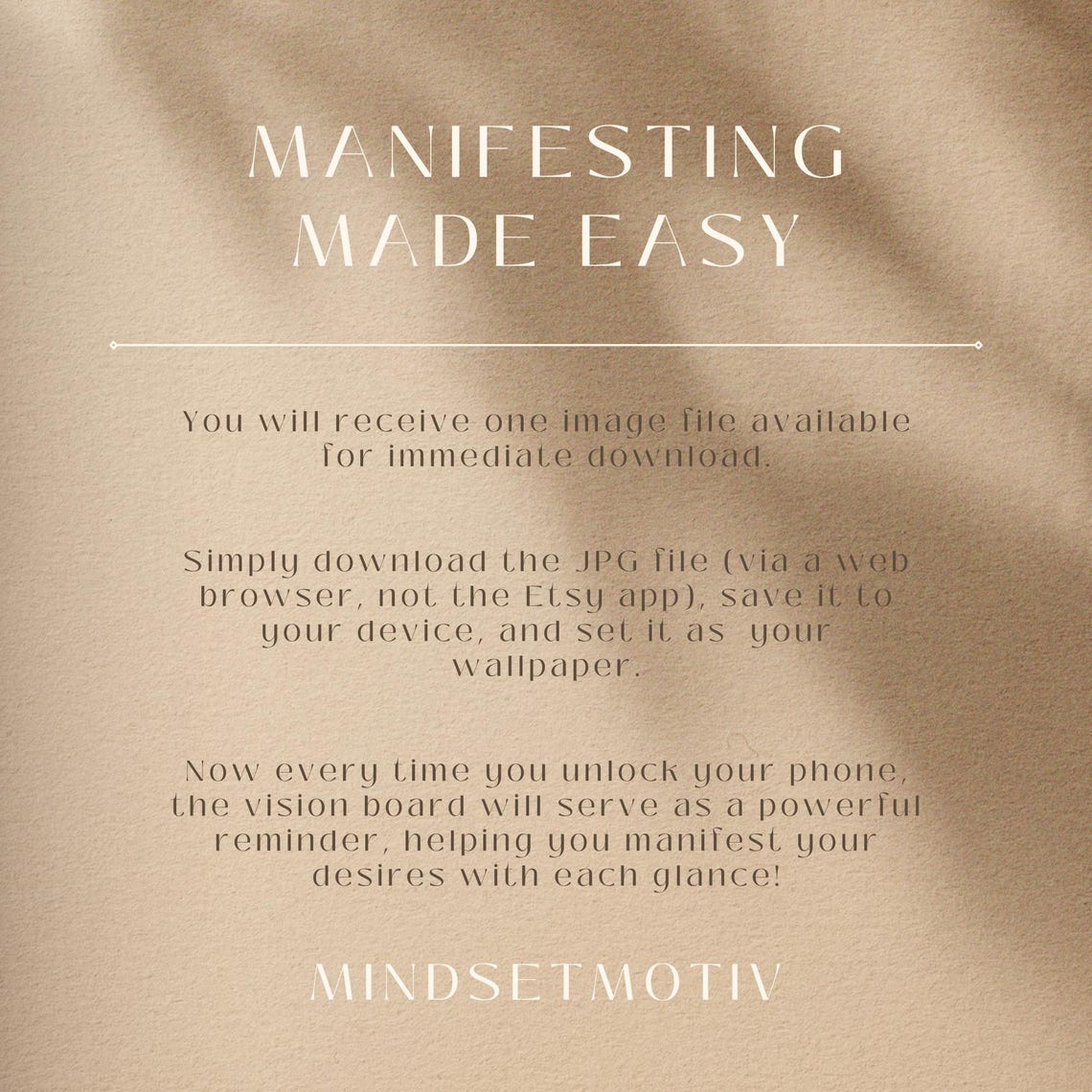 Clean Girl Aesthetic Vision Board - Minimal iPhone Wallpaper - Feminine ...