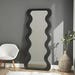 Wavy Full Length Arch Mirror, Wave Frame Full Body Mirror, Curvy Mirror ...