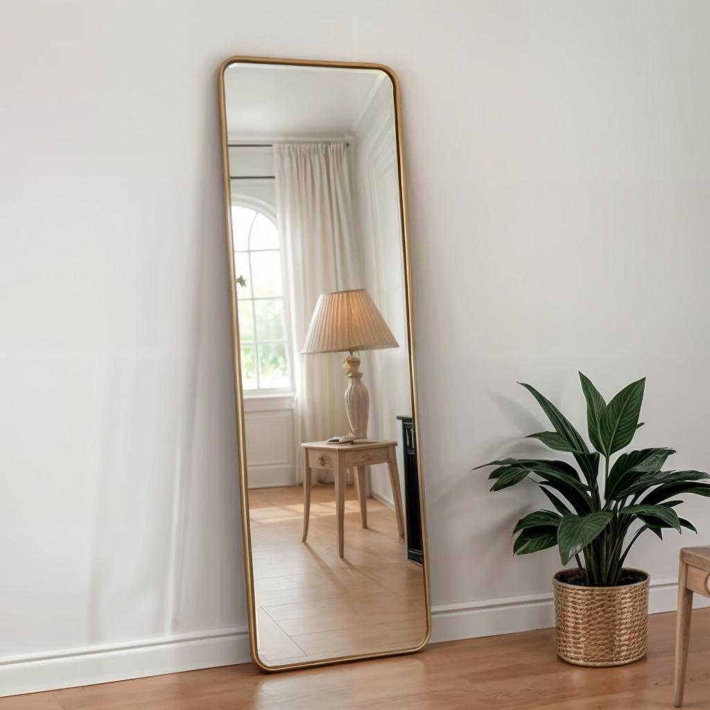 Full Length Mirror, Full Body Long Mirror, Modern Big Mirror for ...
