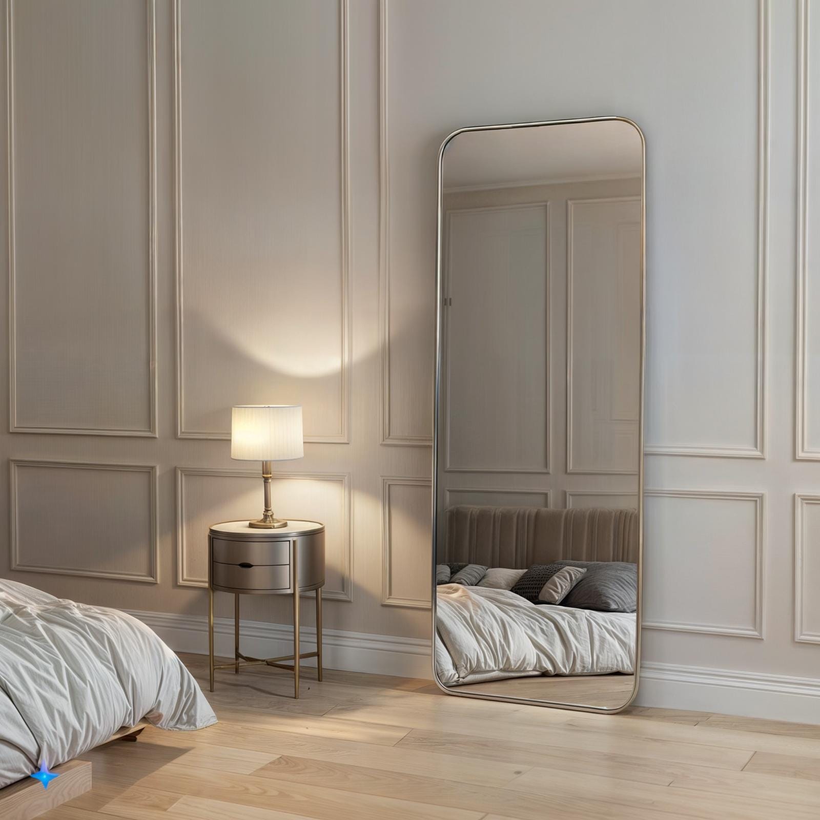Full Length Mirror, Full Body Long Mirror, Modern Big Mirror for ...