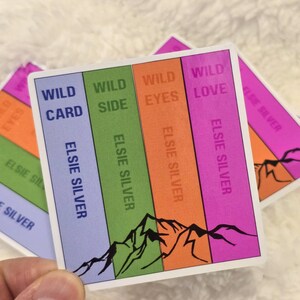 Rose Hill Series Book Stack | Elsie Silver Book Stack | Bookish Sticker ...