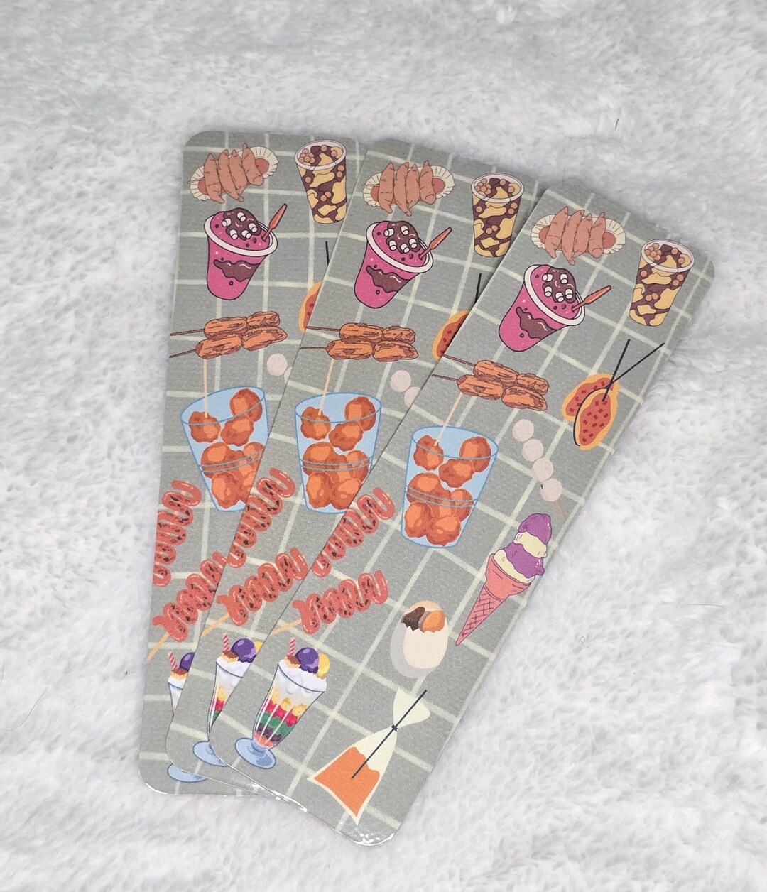 Filipino Bookmark | Filipino Snacks Bookmark | Gift for Book Lover ...