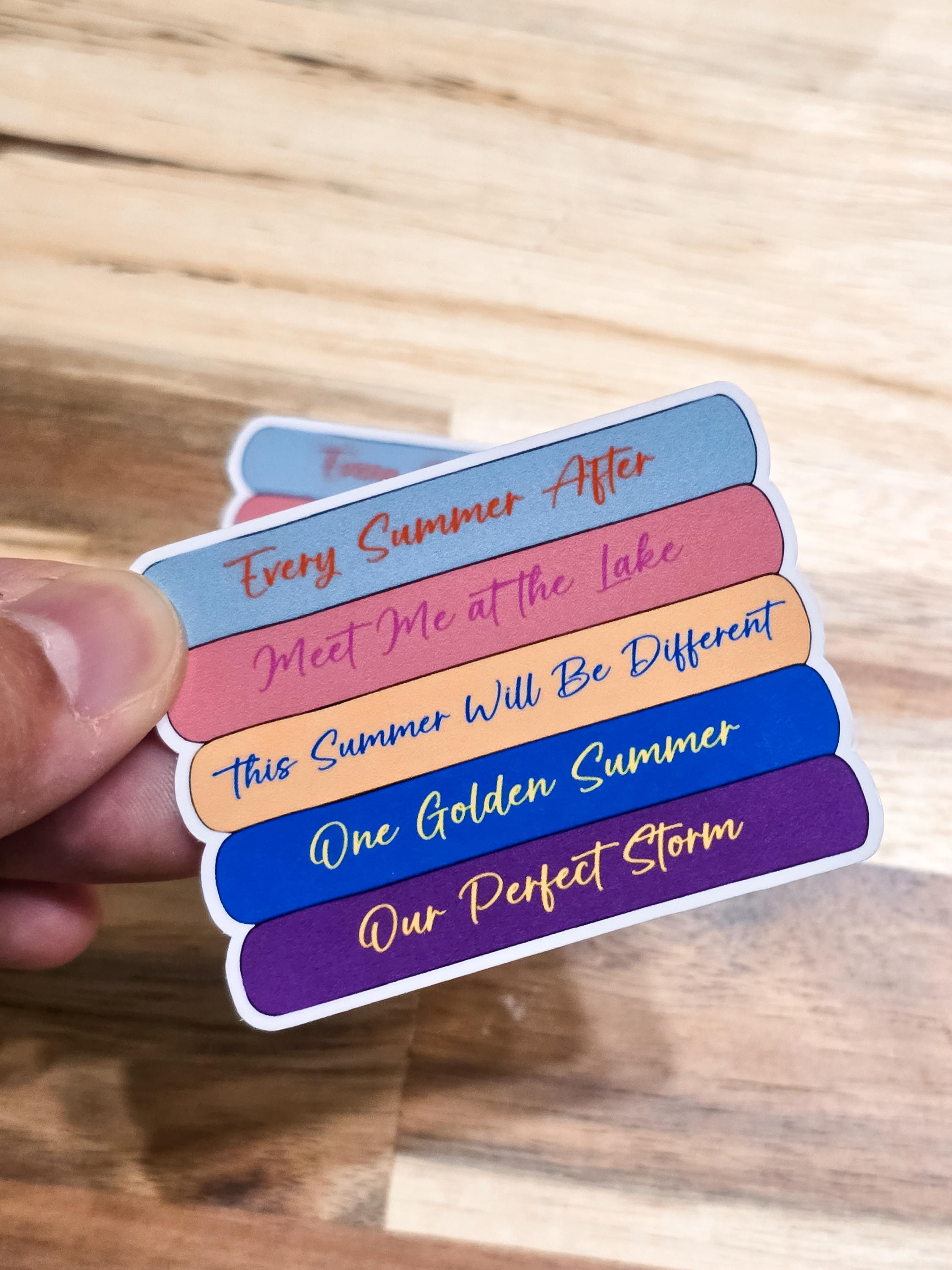 Carley Fortune Book Stack Sticker | Bookish Gifts | Kindle Decal ...