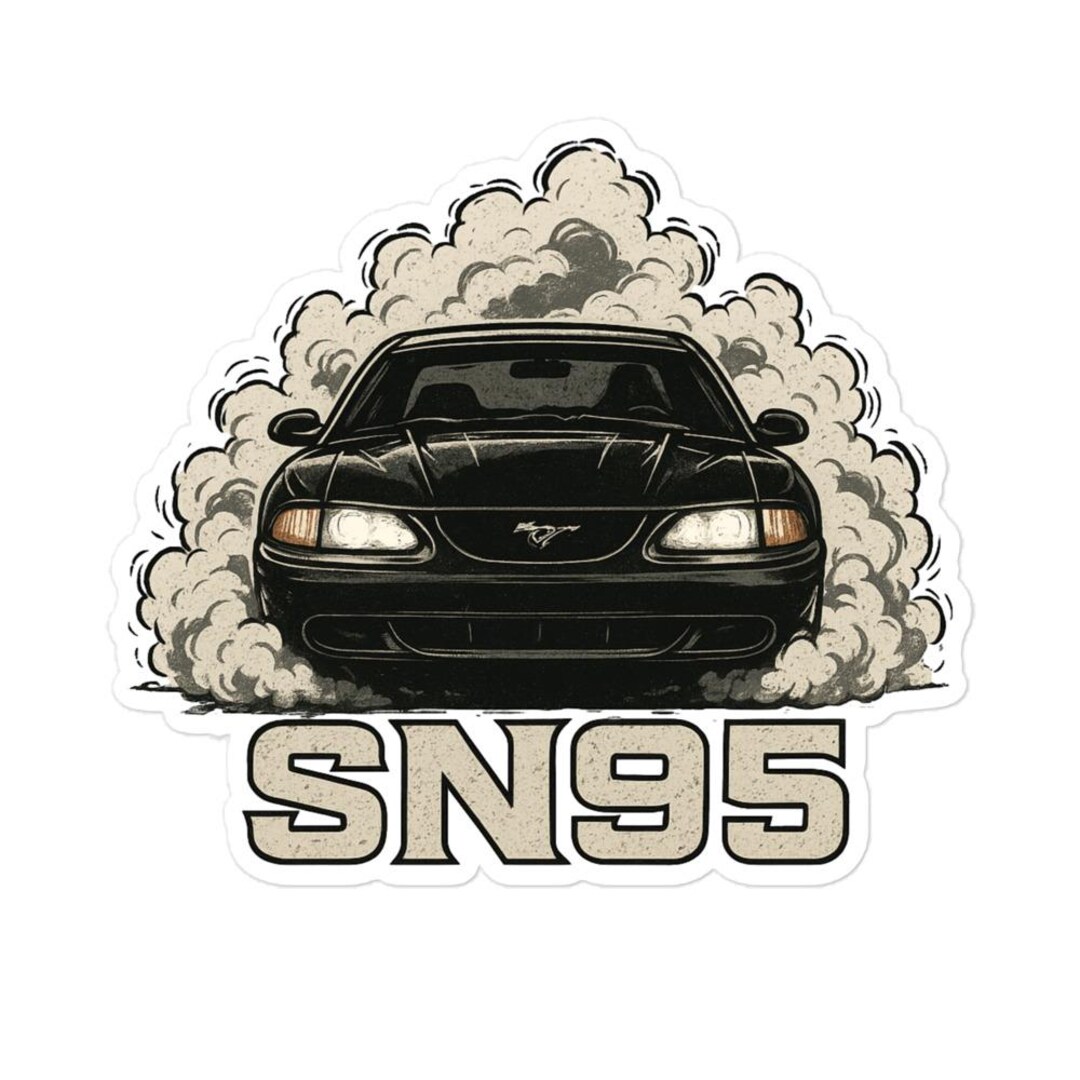 SN95 Mustang Bubble-free Sticker - Stickers for Mustang Lovers ...