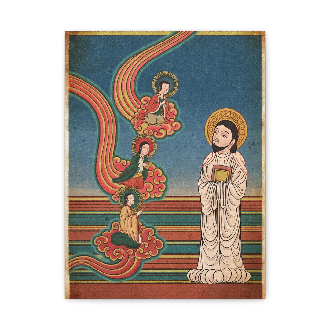 Mani Receiving Divine Revelation - Manichean Art - Etsy
