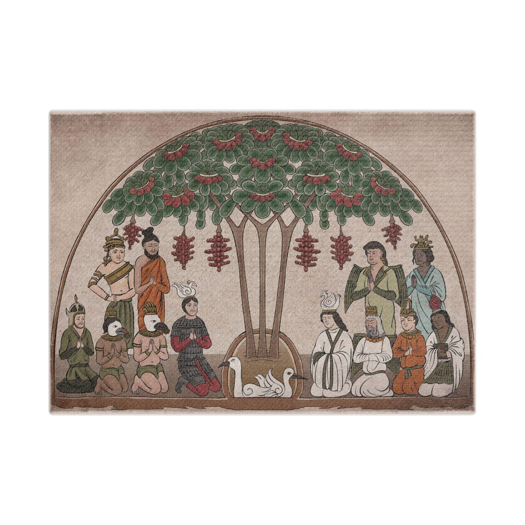 Veneration of the Tree of Life - Manichean Art - Etsy