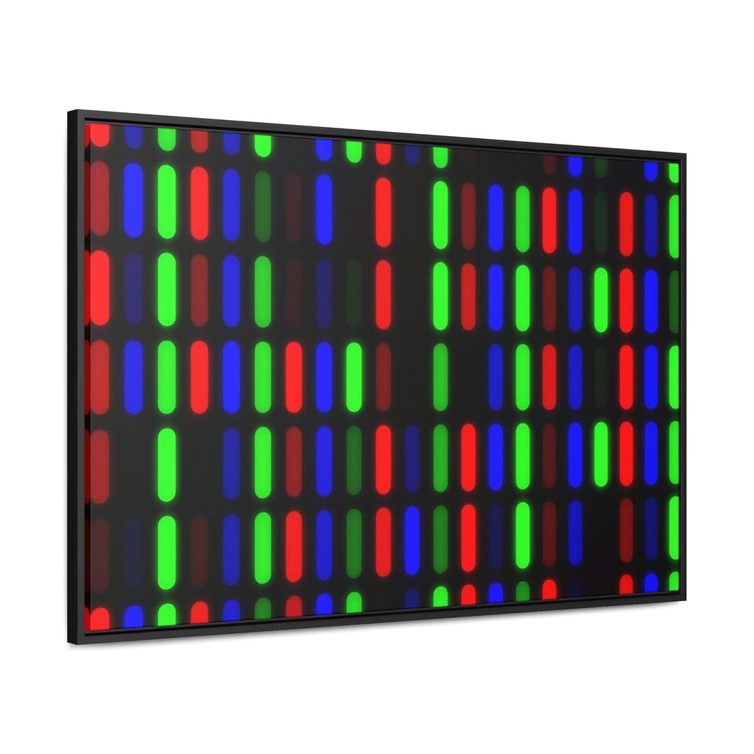 LCD Monitor - Black Gallery Canvas - Etsy