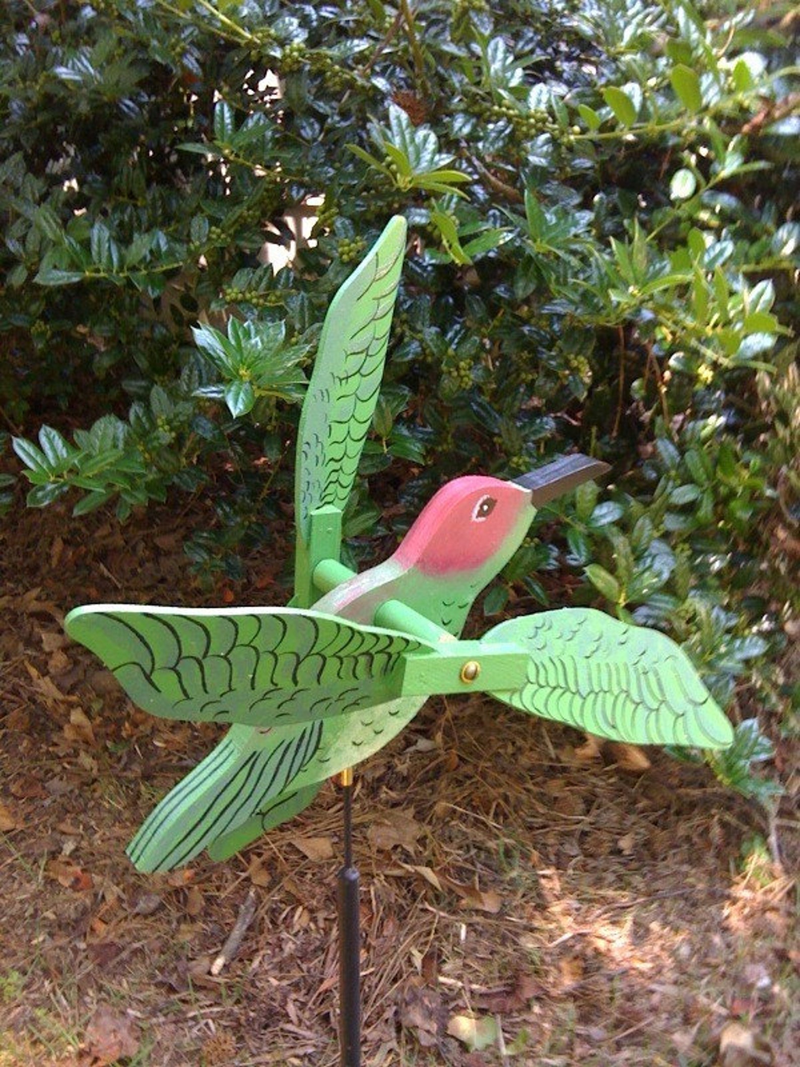 Hummingbird Whirligig - Etsy
